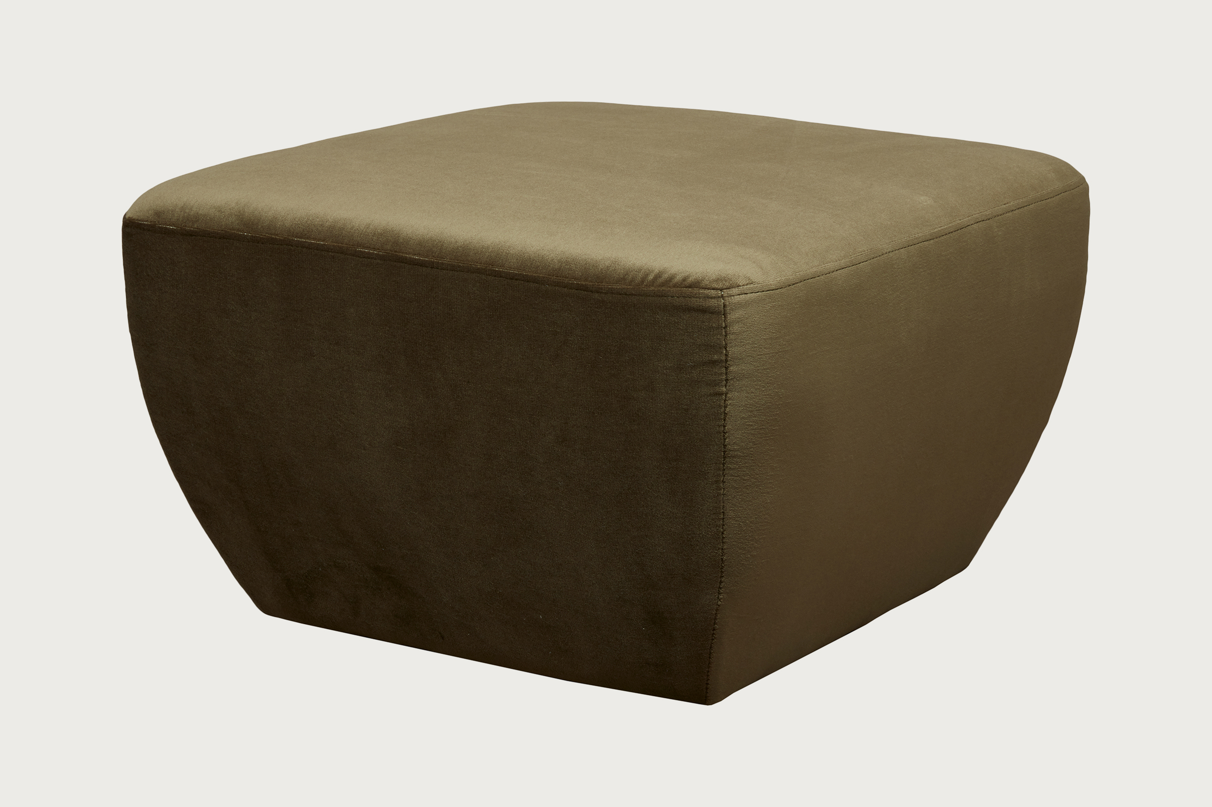 Diamond Ottoman - Olive - Ruth & Joanna
